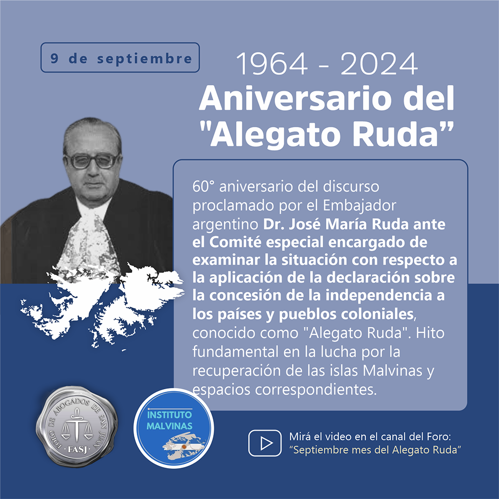 60° ANIVERSARIO “ALEGATO RUDA” | Foro Abogados de San Juan